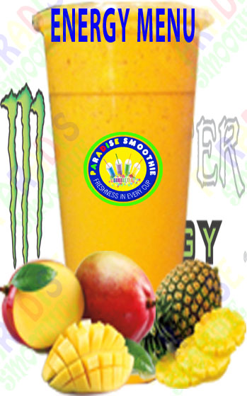 ENERGY_MENU – Smoothie Bubble Tea & Coffee