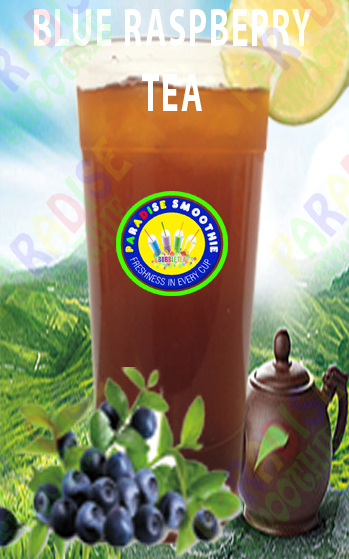 Blue Raspberry Fruit Tea – Smoothie Bubble Tea & Coffee