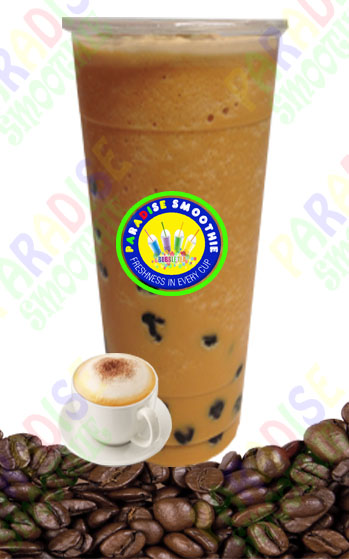 Cappuccino Coffee Boba Smoothie – Smoothie Bubble Tea & Coffee
